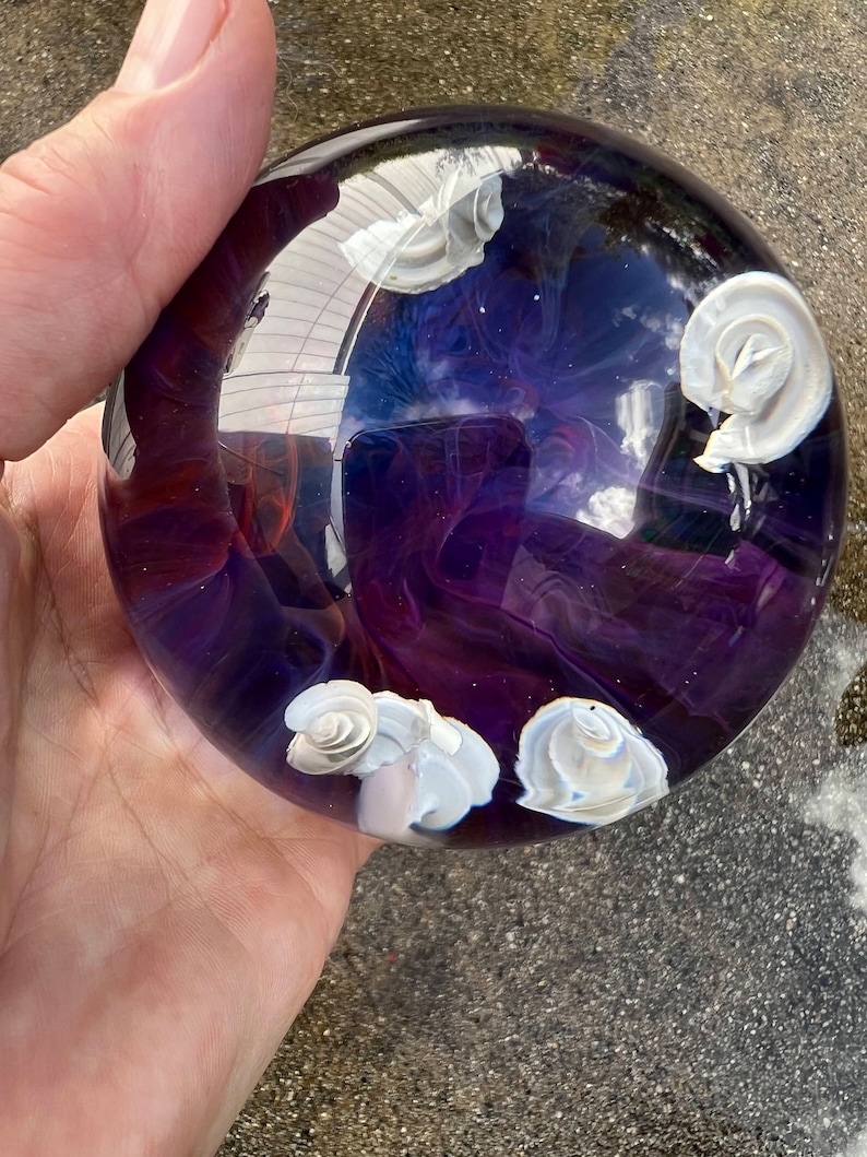 Galaxy Planets Space Ship Sphere Resin Art Resin Paperweight - Etsy