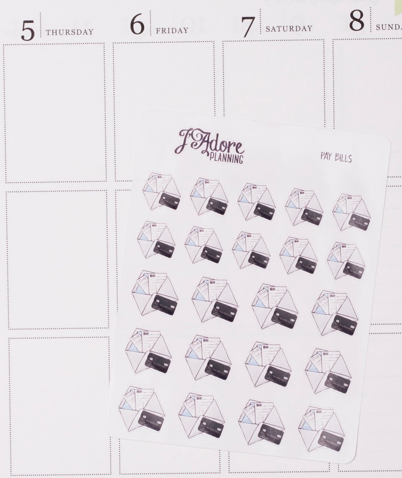 Daily Tasks Stickers Chores Planner Stickers for Erin Condren | Etsy