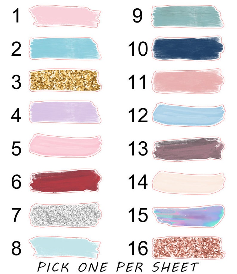 Foil Date Cover Stickers Foiled Date Planner Stickers | Etsy