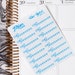 Foil Hydrate Stickers, Foiled Water Intake Stickers, Functional Planner ...