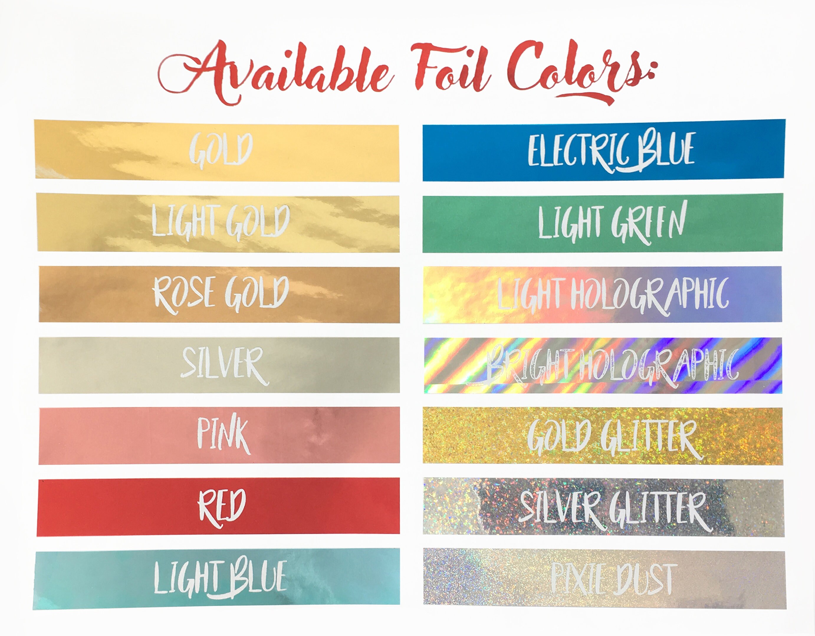 Foiled Floral Stickers Foil Flowers Paper Clip Planner - Etsy