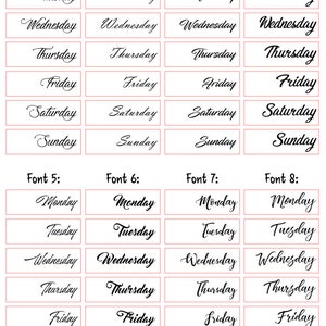 Foil Date Cover Stickers, Foiled Date Planner Stickers, Planner Date ...