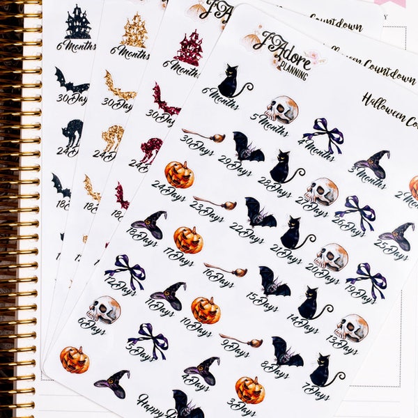 Halloween Countdown - Etsy
