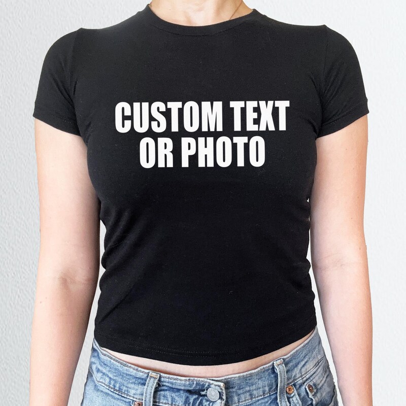 Graphic Crop Top - Etsy