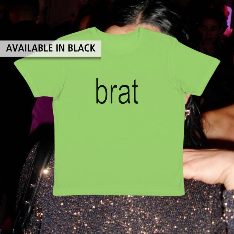 Charli XCX Brat Baby Tee Charli XCX Merch, Y2K 90s Graphic T Shirt ...