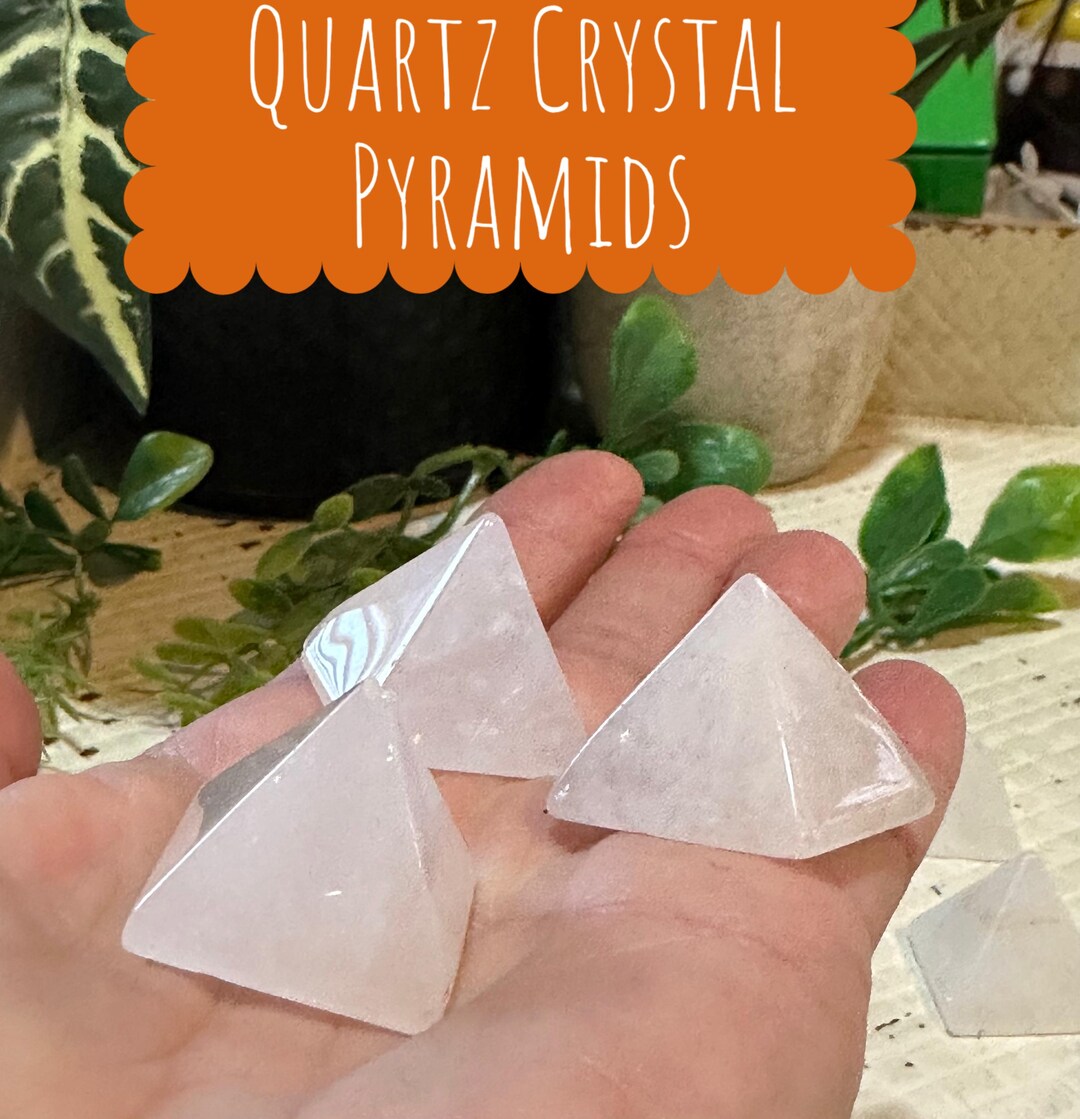 Quartz Pyramids. High Vibrations. All Chakras. Crown Chakra. Healing ...