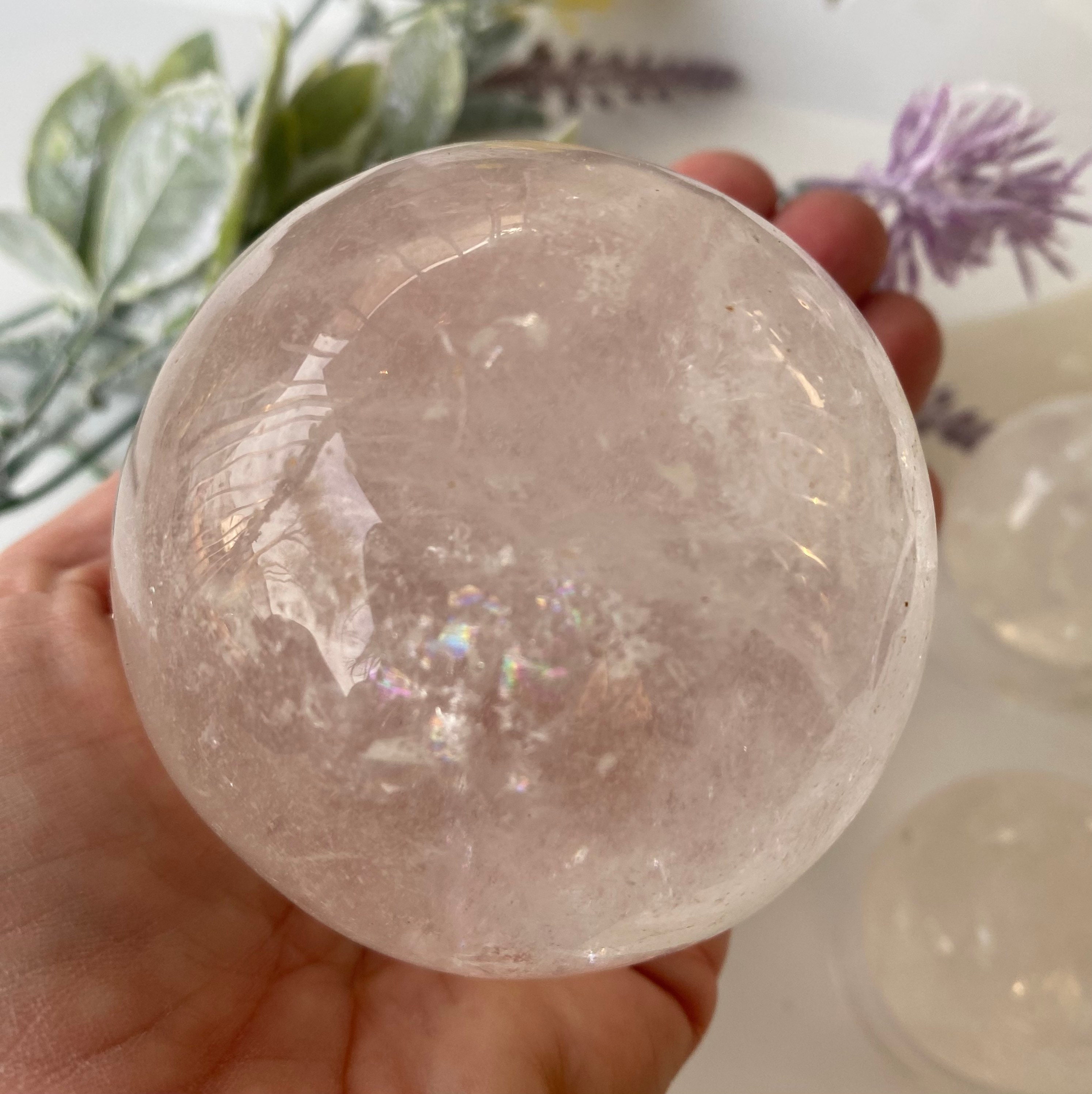 Incredible Quartz, Crystal Spheres/ Balls/orbs. Scrying . Magic ...