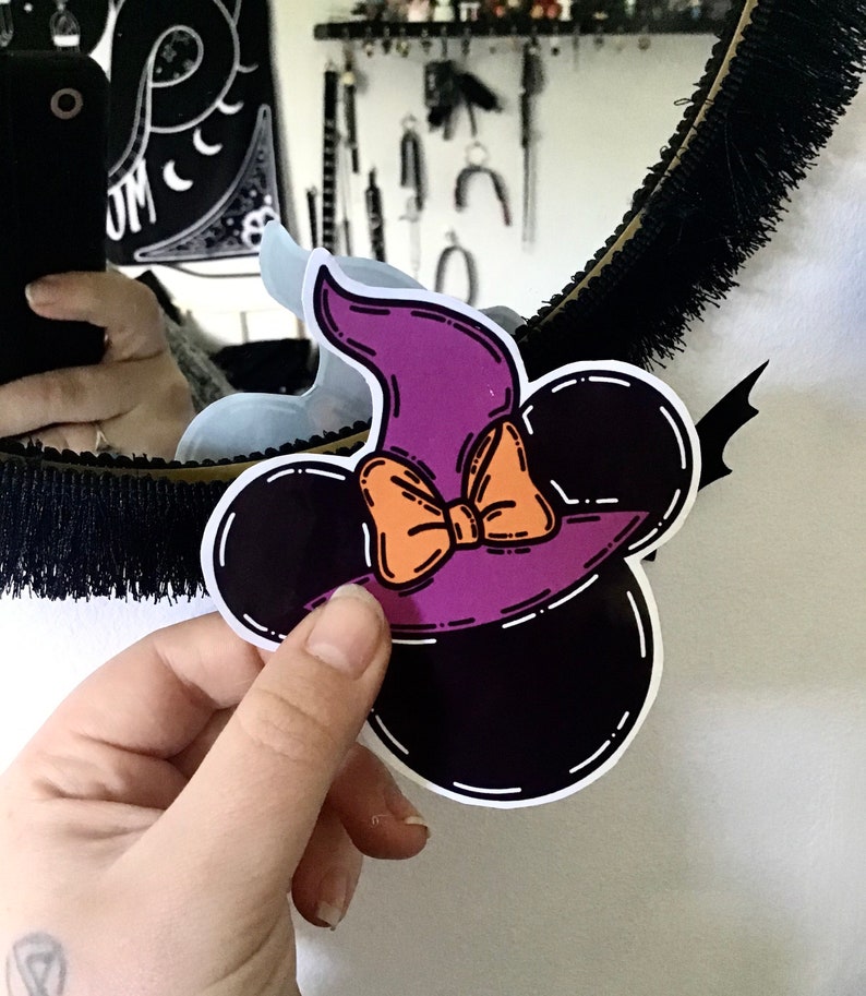 Disney Halloween Flash Sheet Mickey & Minnie Mouse Stitch | Etsy UK