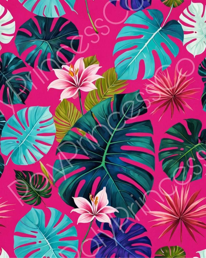 Hawaiian Tropical Digital Download - Etsy
