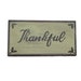 Thankful Farmhouse Sign, Beige, Shabby Chic, Country, Desk Sign, Shelf ...