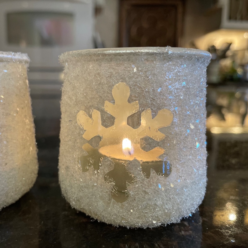 Rustic Votive - Etsy