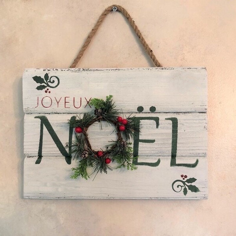 Noel Sign - Etsy