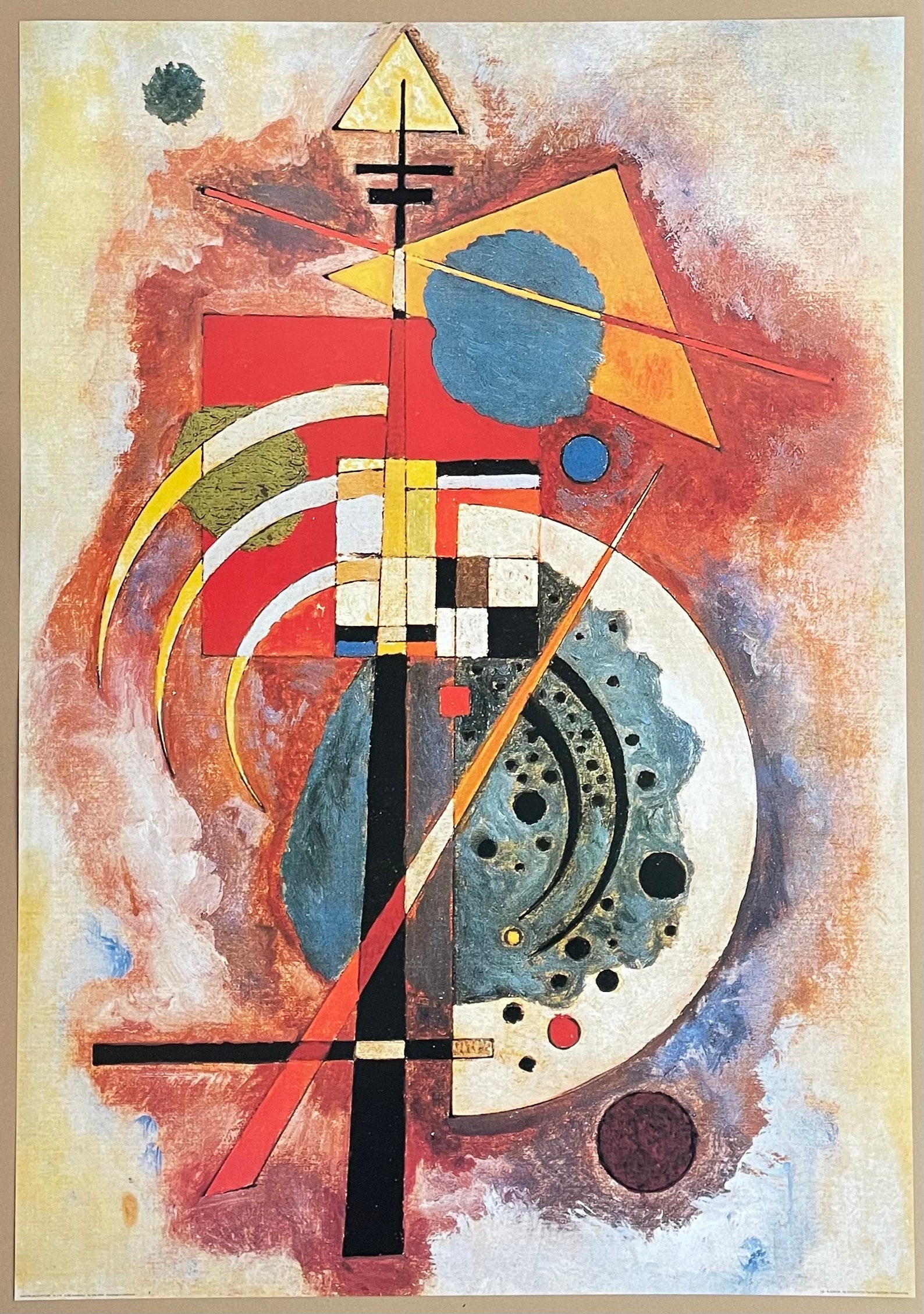 Kandinsky Exhibition Poster Hommage a Grohmann Museum | Etsy