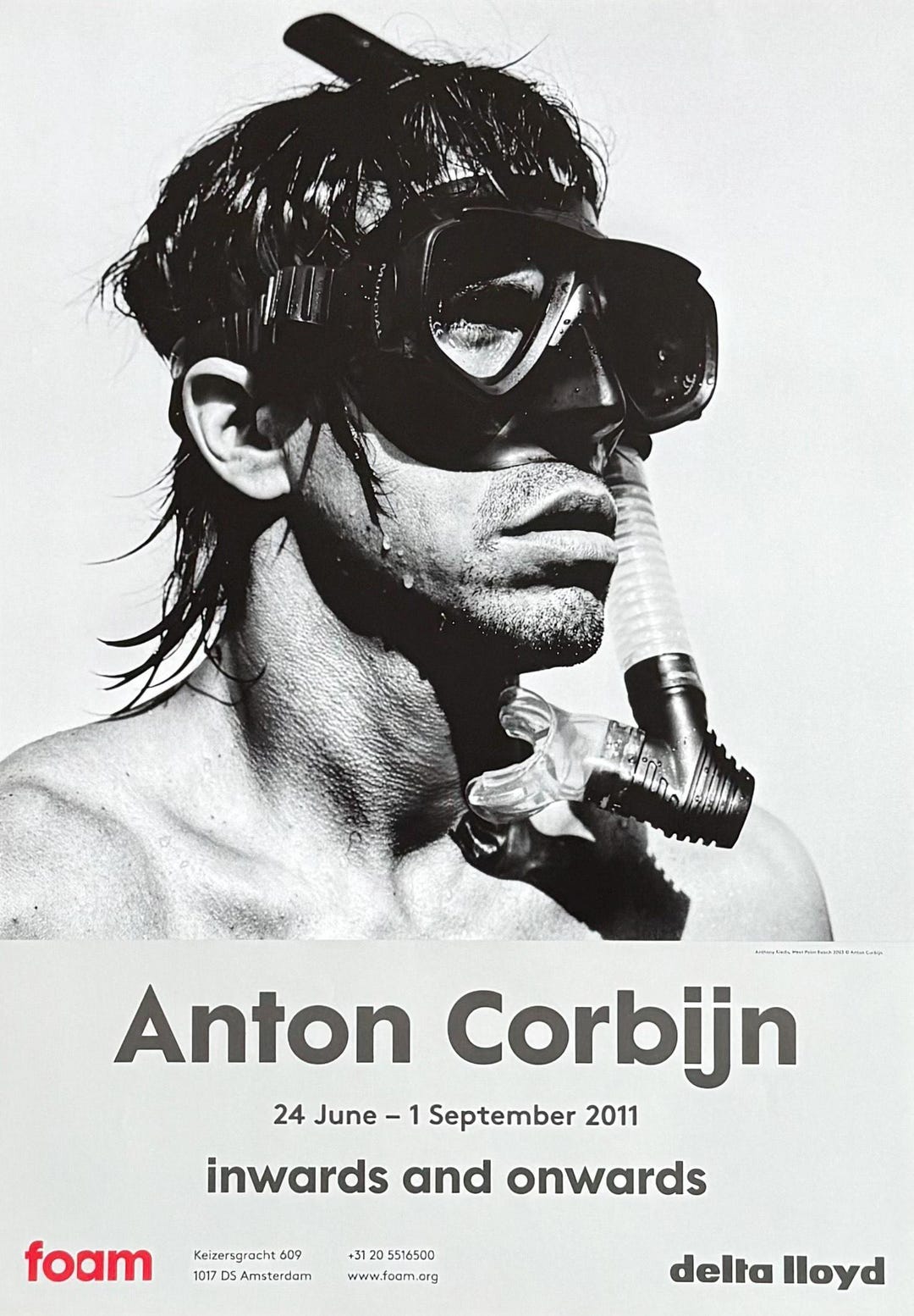 Anton Corbijn Exhibition Poster - Inwards and Onwards - Anthony Kiedis ...