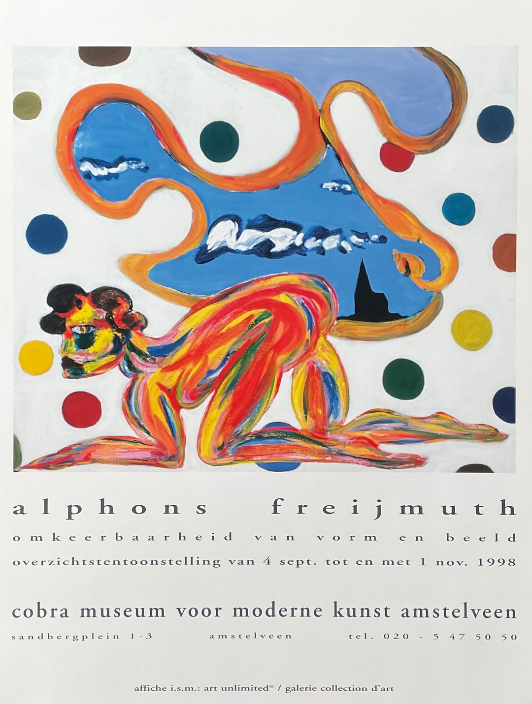 Alphons Freijmuth Exhibition Poster - Cobra Museum the Netherlands ...