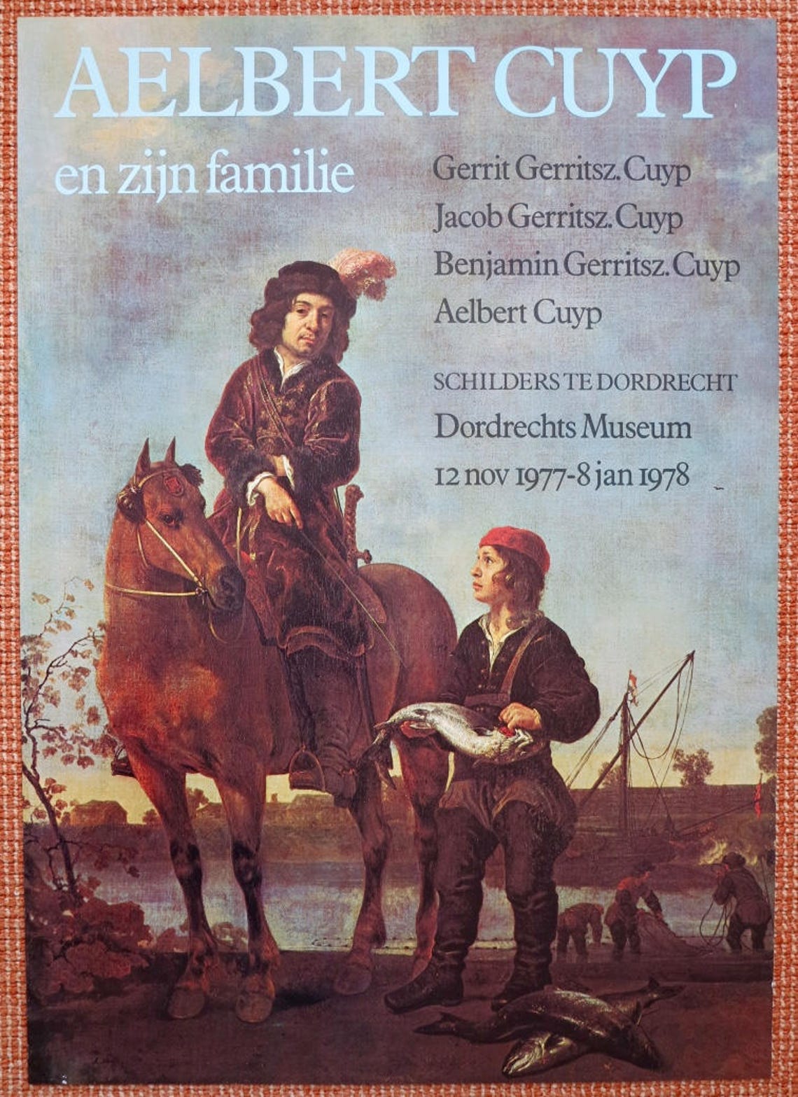 Albert Cuyp Exhibition Poster - Family - Dutch Golden Age - 17th ...