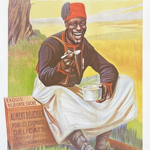 Banania Exhibition Poster - Bar - Restaurant - Chocolate Drink ...