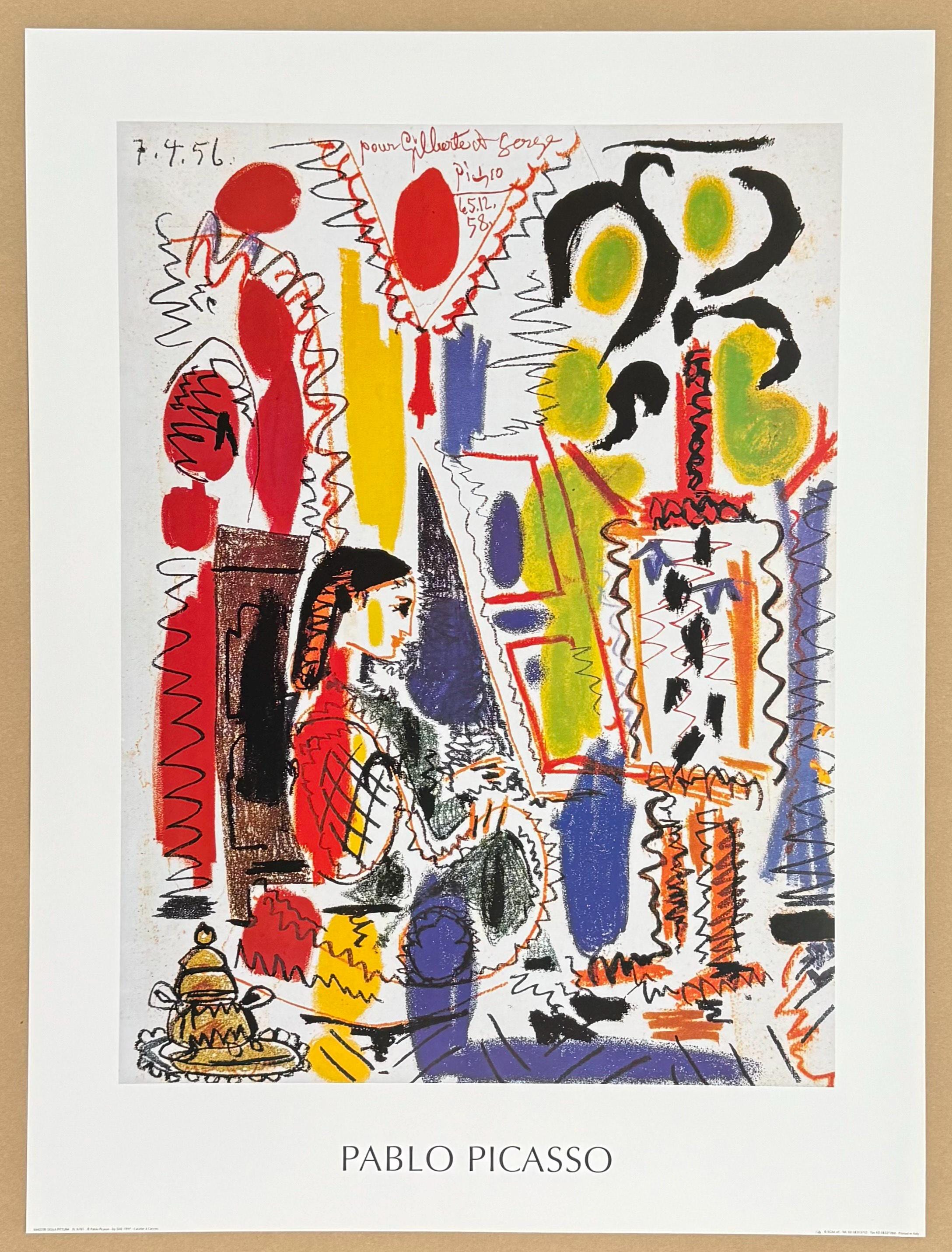 Pablo Picasso Exhibition Poster - the Studio in Cannes - the Atelier ...