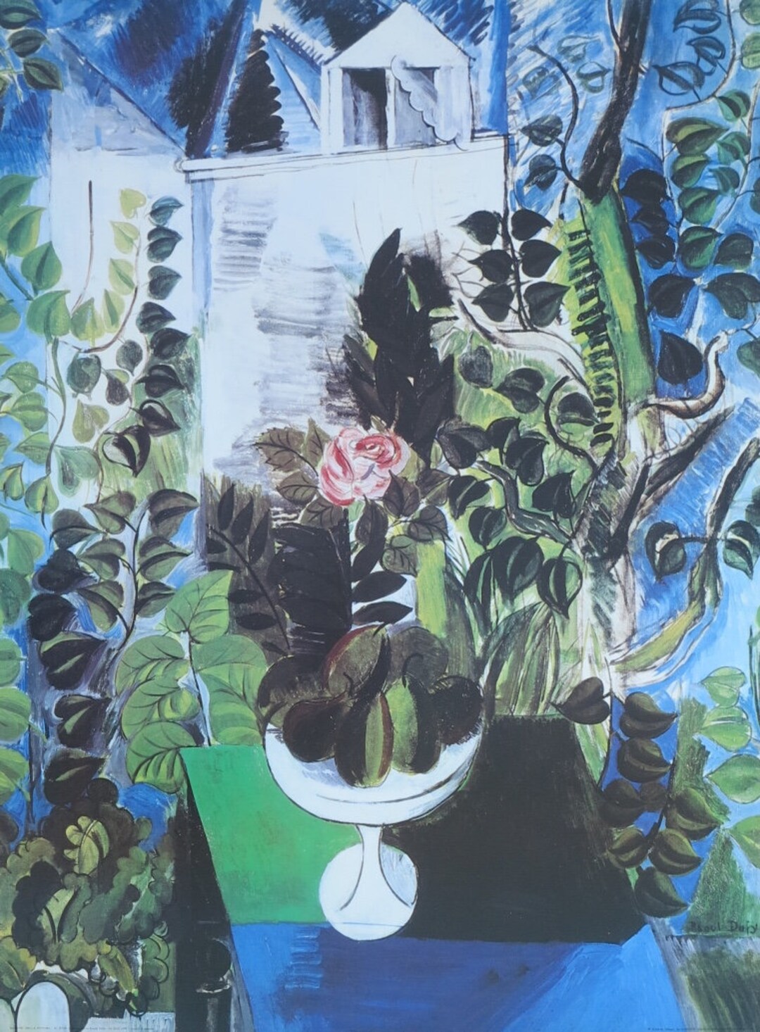 Raoul Dufy Exhibition Poster the Garden and the House Still Life ...