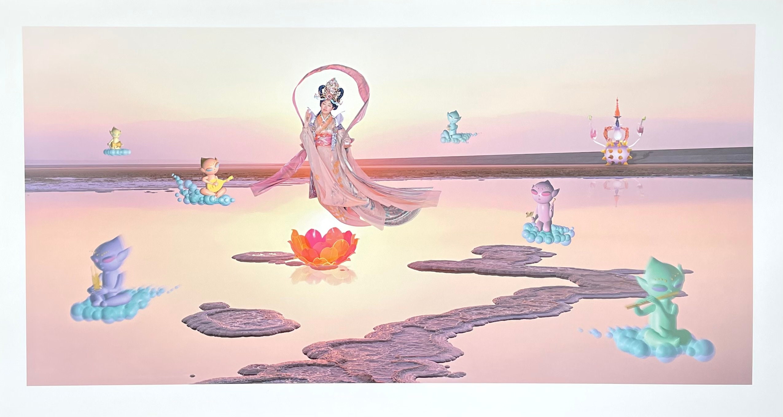 Mariko Mori Exhibition Poster Pureland Female Japanese Museum Artist Art Print Excellent - Etsy