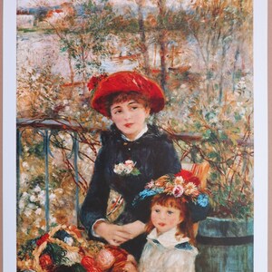Pierre Auguste Renoir Exhibition Poster on the Terrace - Etsy