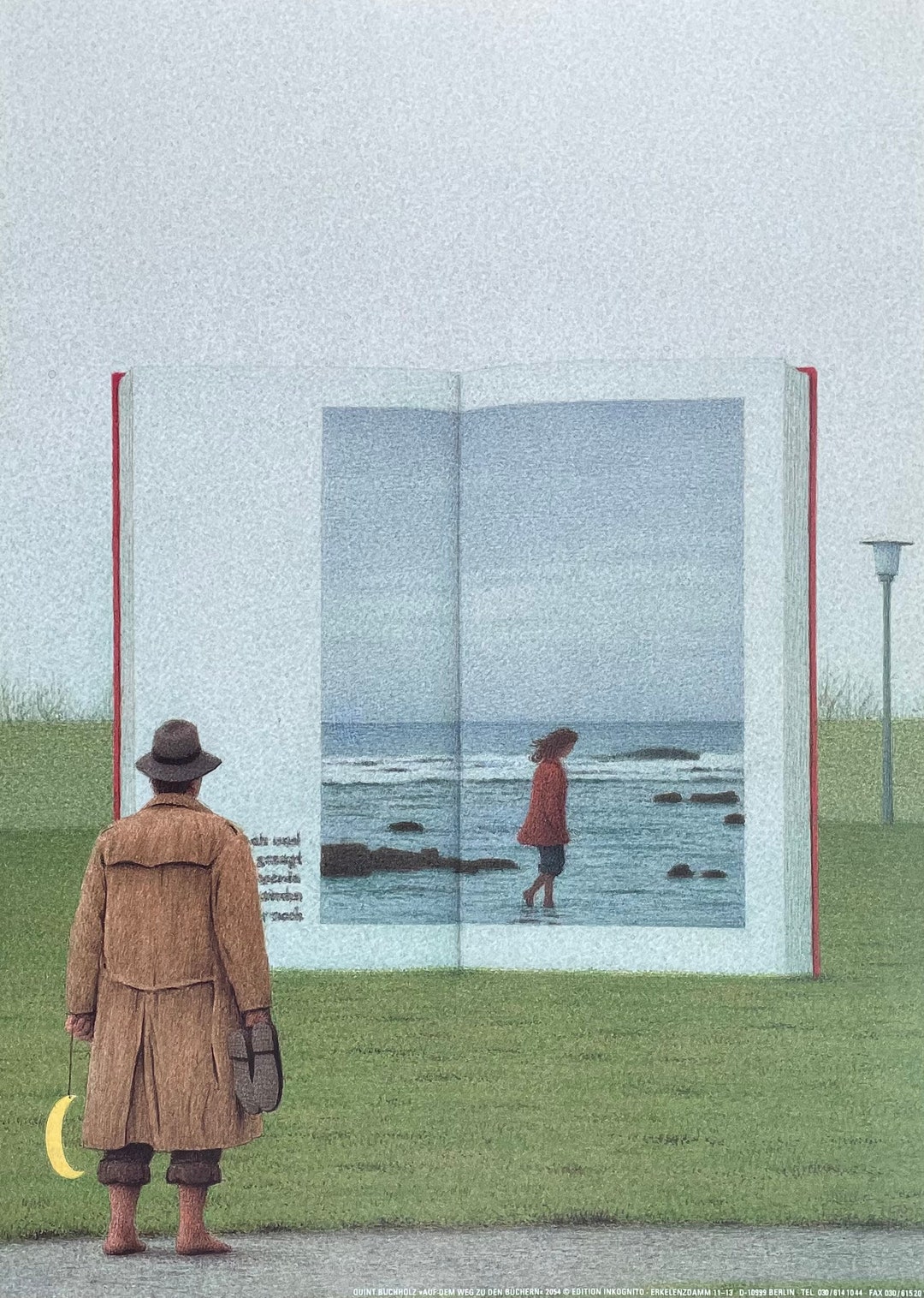 Quint Buchholz Exhibition Poster Book Museum Artist Art Print German ...