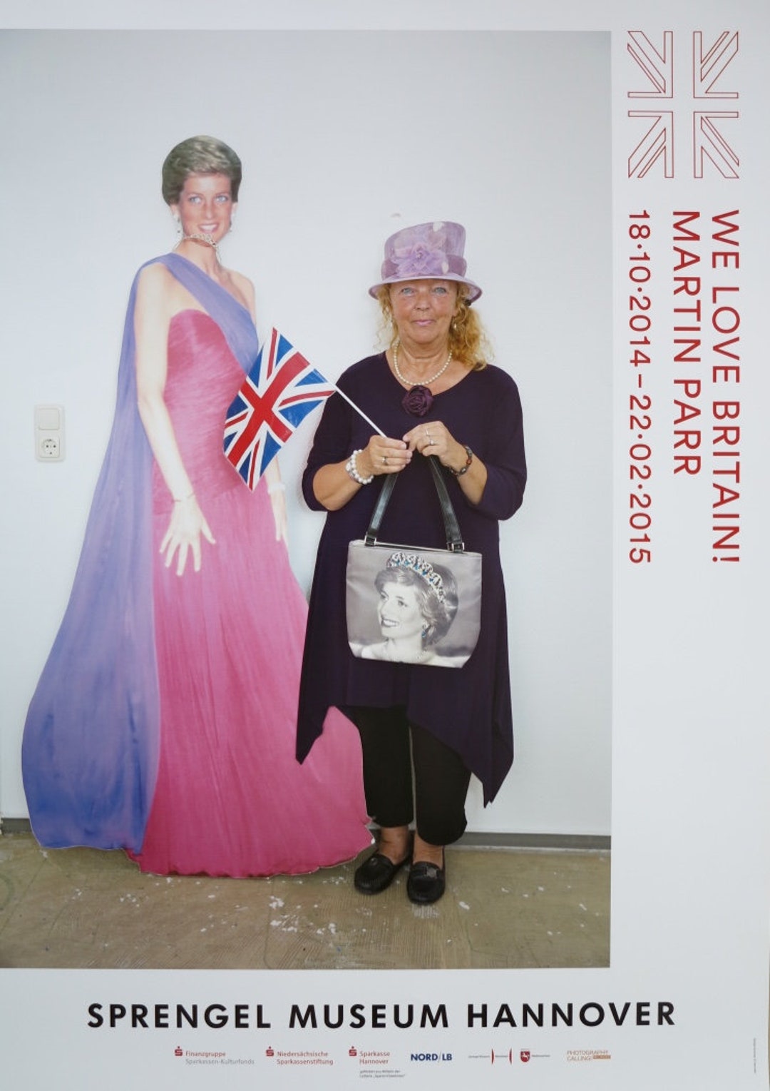 Martin Parr Exhibition Poster We Love Britain Museum Artist Art Print ...