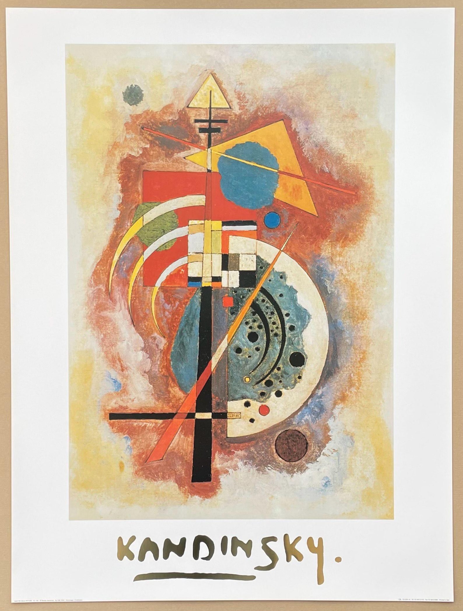 Kandinsky Exhibition Poster - Hommage a Grohmann - Museum Artist - Art ...