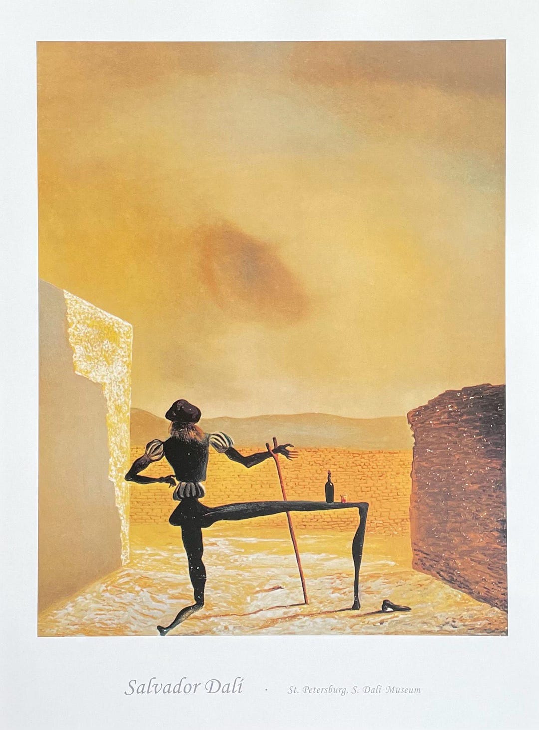 Salvador Dali Exhibition Poster - the Ghost of Vermeer - Museum Artist ...