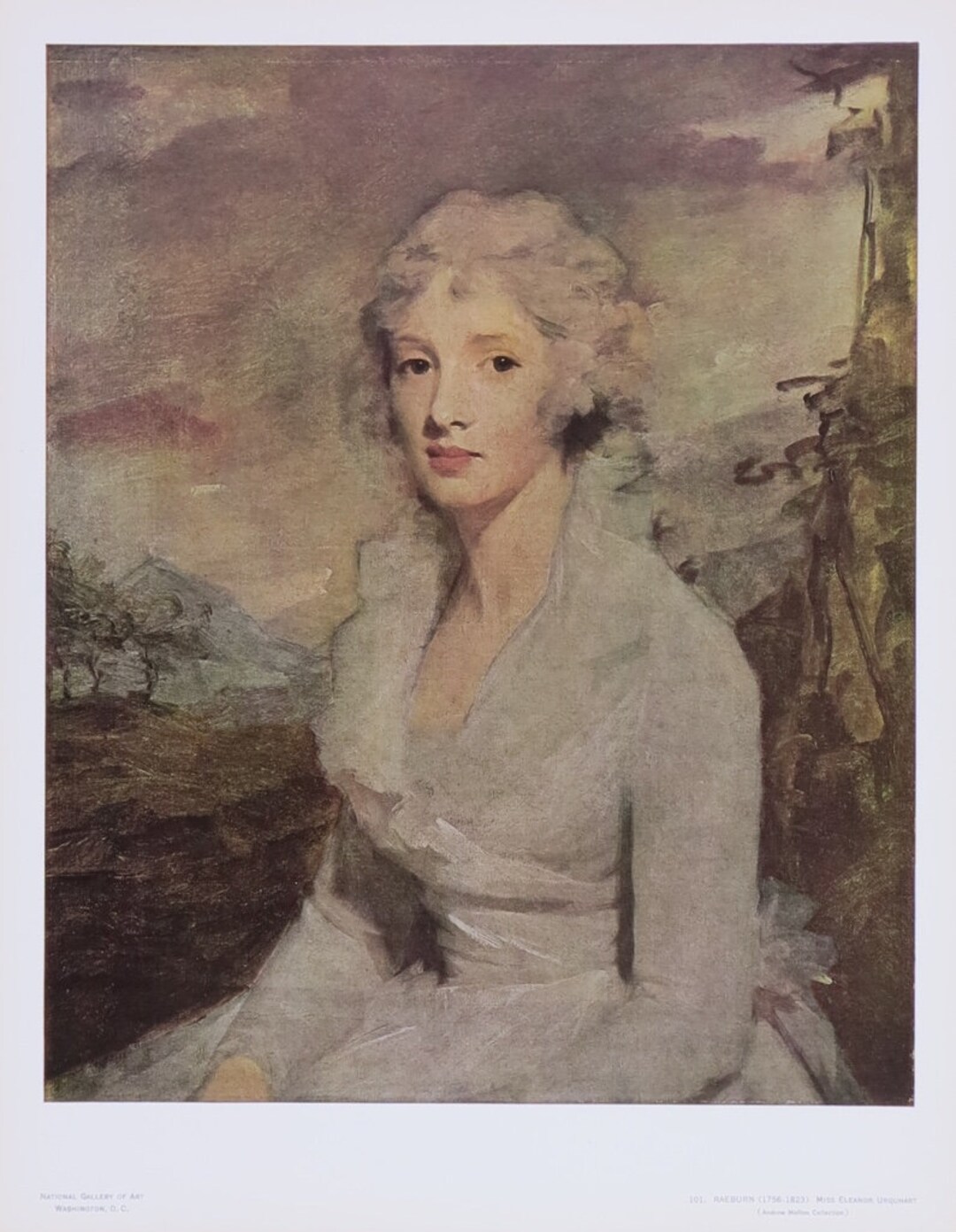 Henry Raeburn Exhibition Poster - Miss Eleanor Urquhart - National ...
