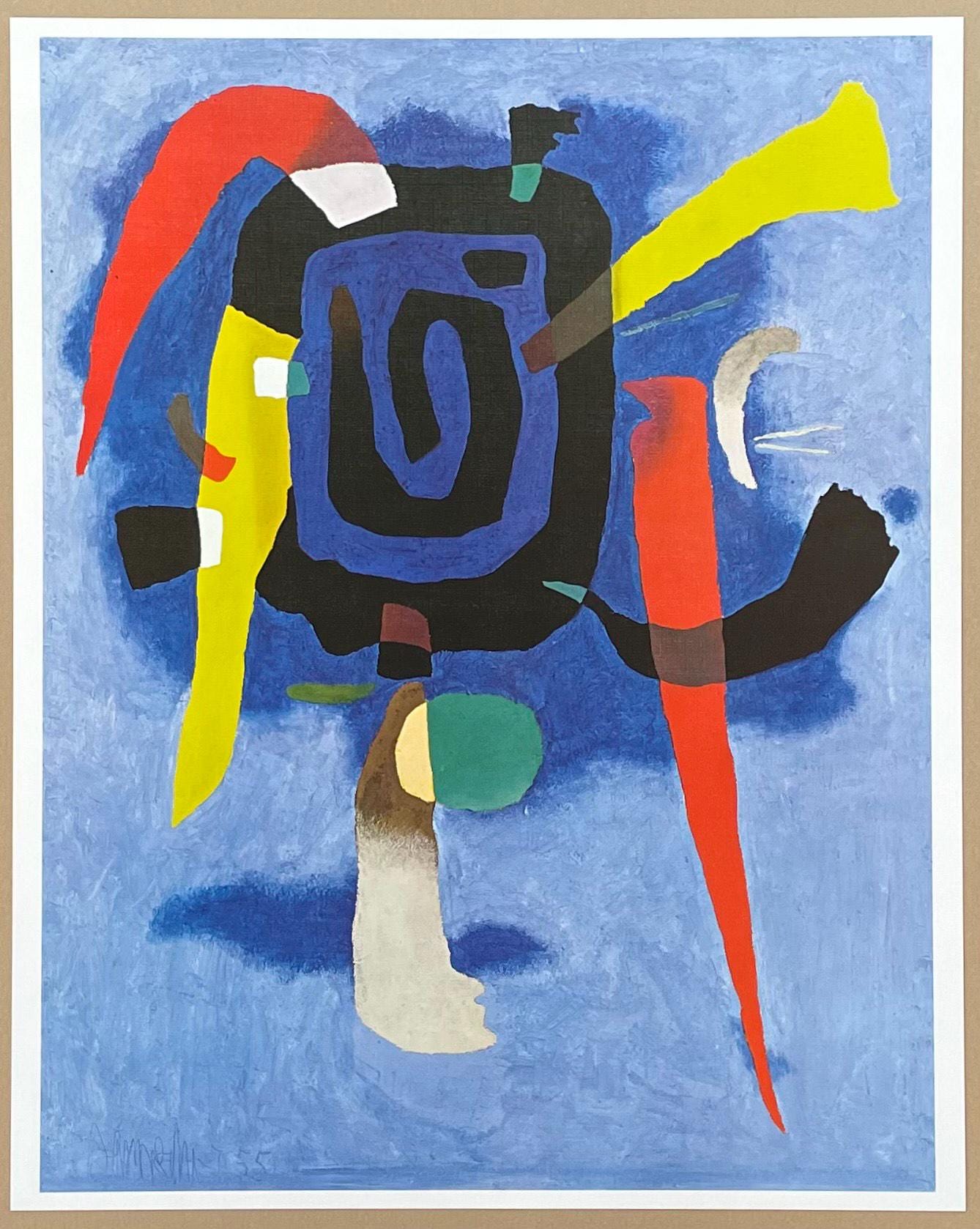 Willi Baumeister Exhibition Poster - Bluxao 5 - German Painter - Museum ...