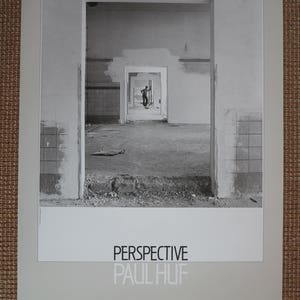 Paul Huf tentoonstelling poster Perspectief vintage | Etsy