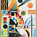 Wassily Kandinsky Exhibition Poster Balancement, 1924 Swinging Vintage ...