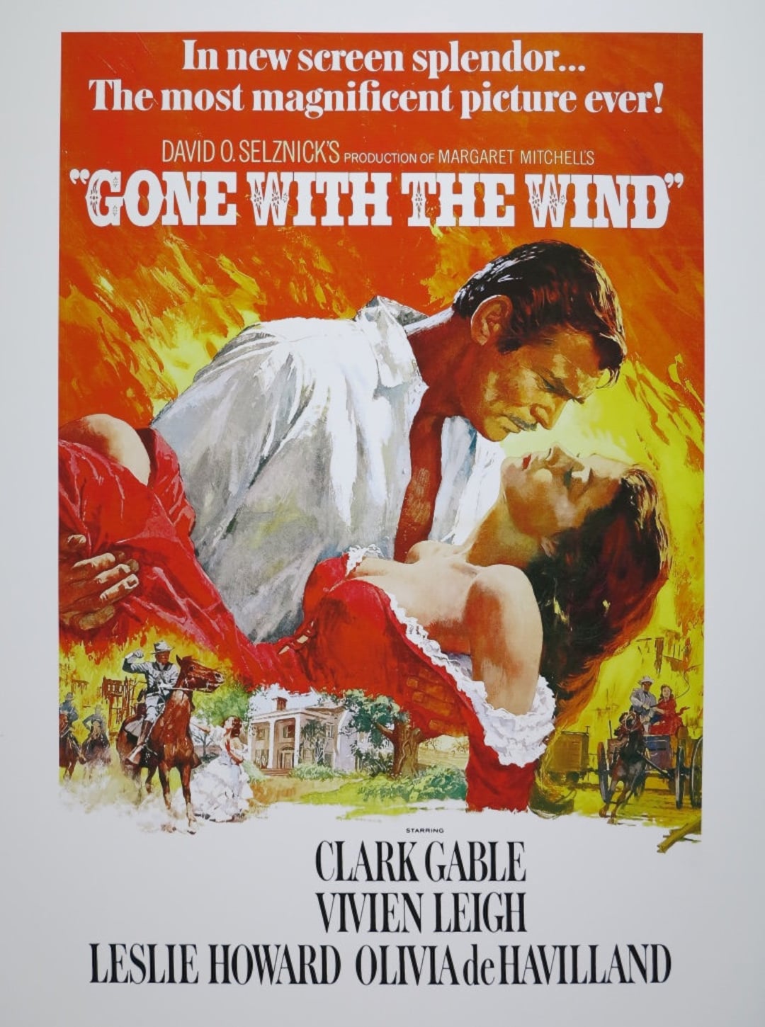Gone With The Wind Movie Poster