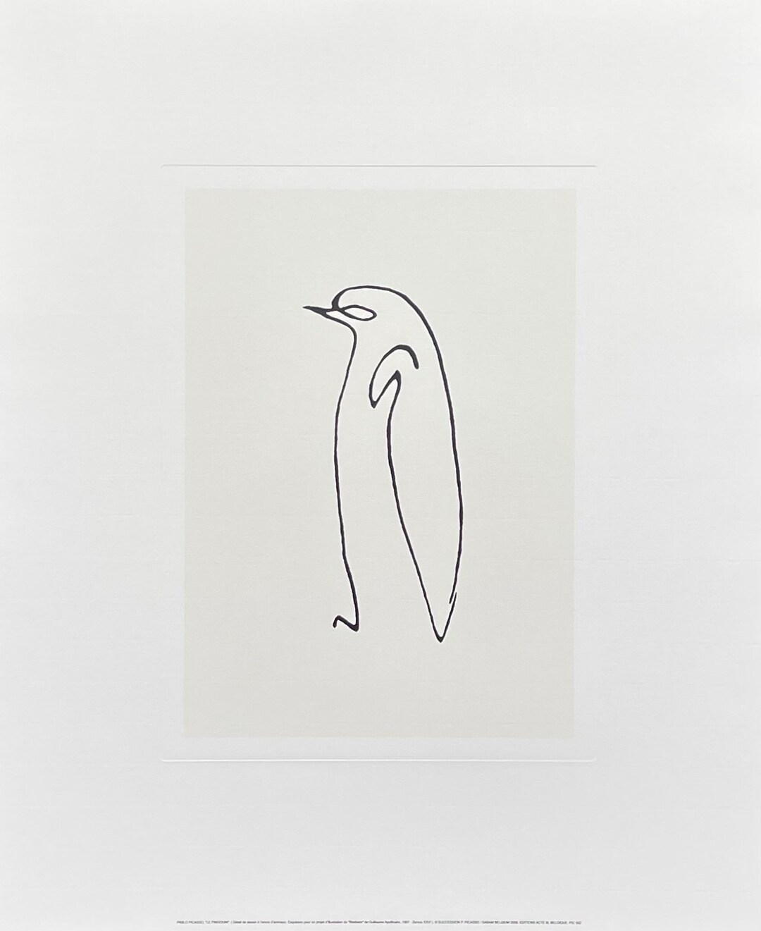 Pablo Picasso Exhibition Poster - the Penguin - Museum Artist - Art ...