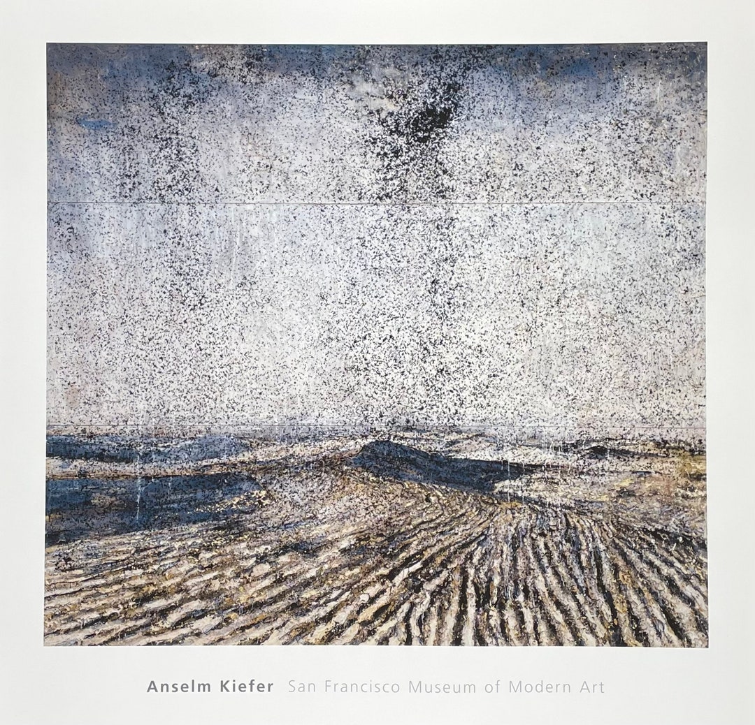 Anselm Kiefer Exhibition Poster - the Sixth Trumpet - San Francisco ...