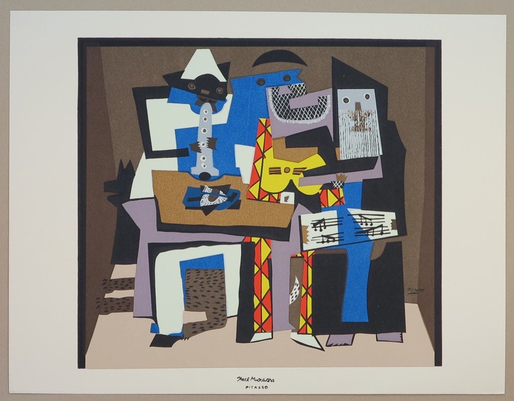 Picasso Three Musicians