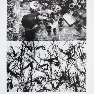 Jackson Pollock Exhibition Poster Painting Number 32 Offset Lithograph ...
