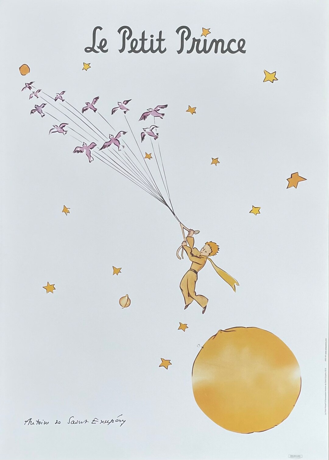 Antoine Saint-exupery Exhibition Poster Le Petit Prince - Etsy