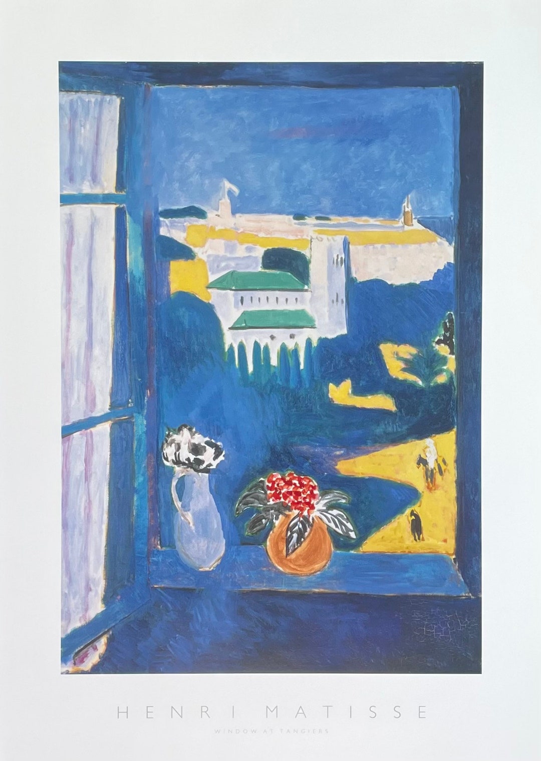 Henri Matisse Exhibition Poster - Window at Tangiers - Still Life ...