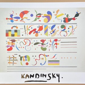 Kandinsky Exhibition Poster - Succession - Museum Artist - Art Print ...