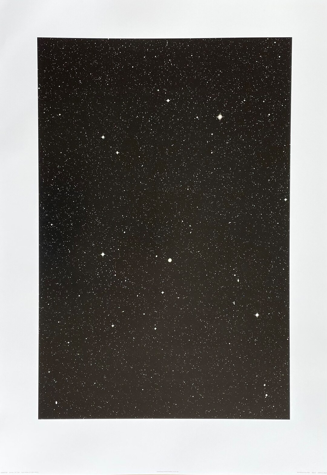 Thomas Ruff Exhibition Poster 13h 36m /35 German Photographer Stars ...