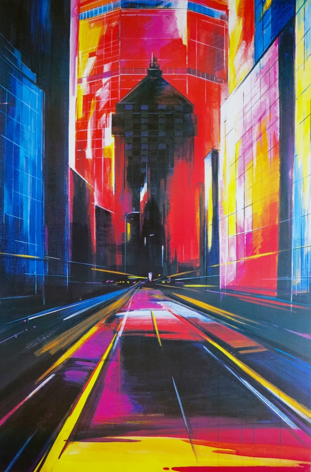 A Davidov Exhibition Poster - I Have Seen USA - City - Offset ...