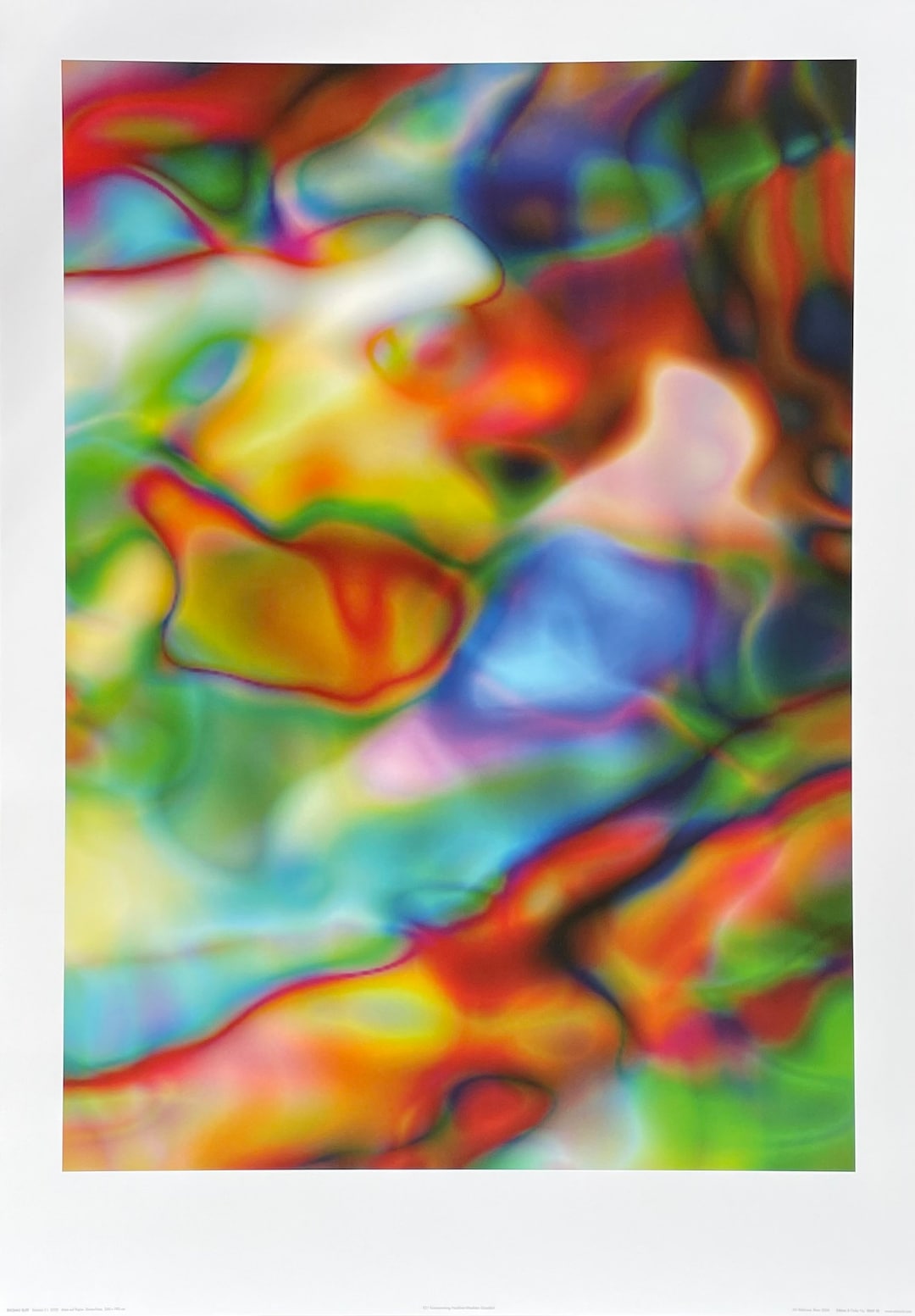 Thomas Ruff Exhibition Poster - Substrat 2 - German Photographer ...