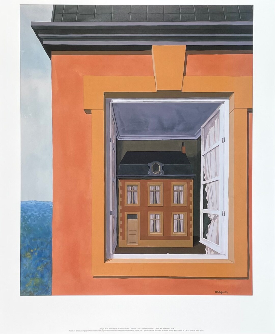 Rene Magritte Exhibition Poster - in Praise of the Dialectic ...