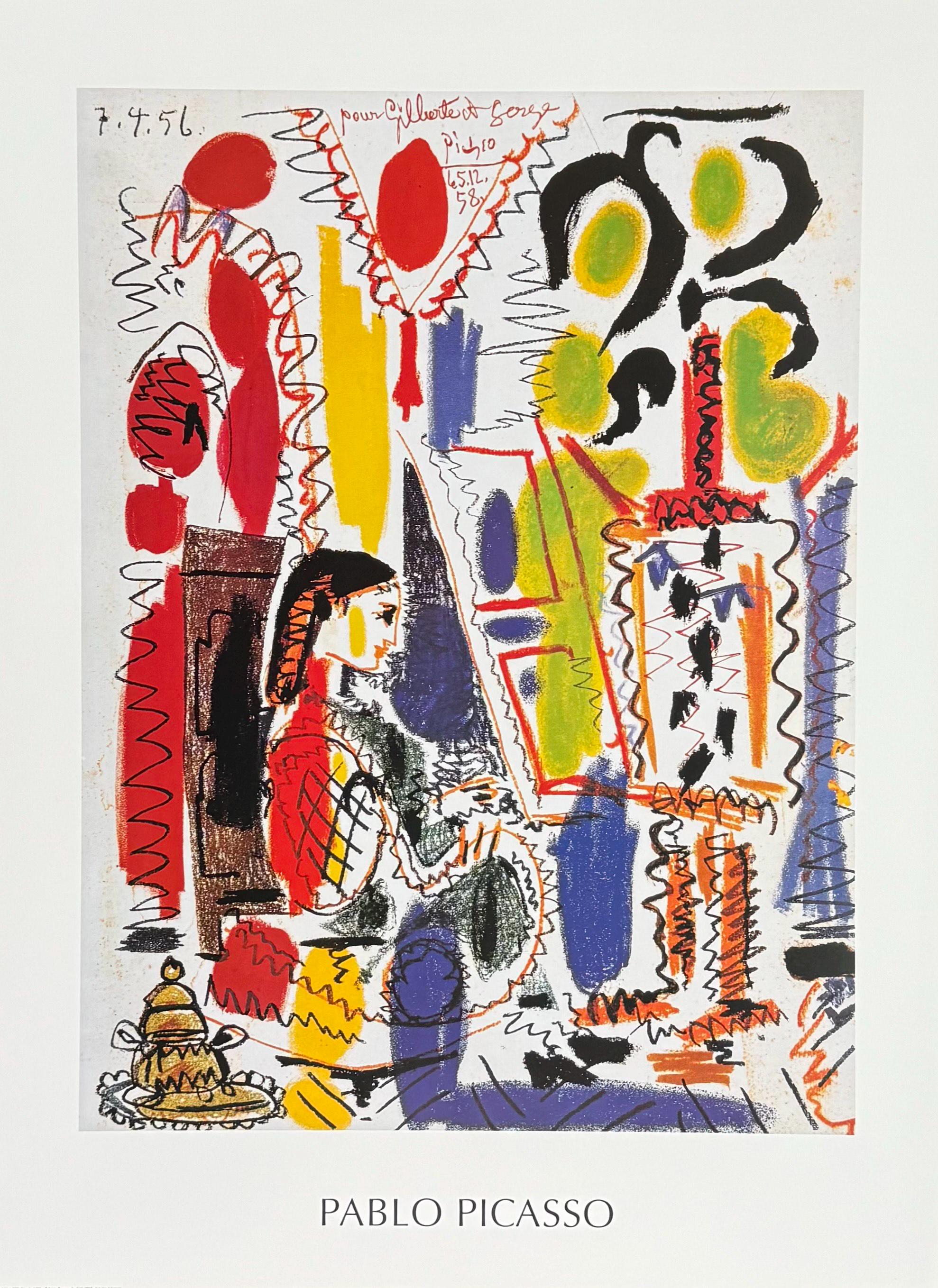 Pablo Picasso Exhibition Poster - the Studio in Cannes - the Atelier ...
