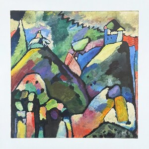 Wassily Kandinsky Exhibition Poster - Improvisation No. 9 - Museum ...