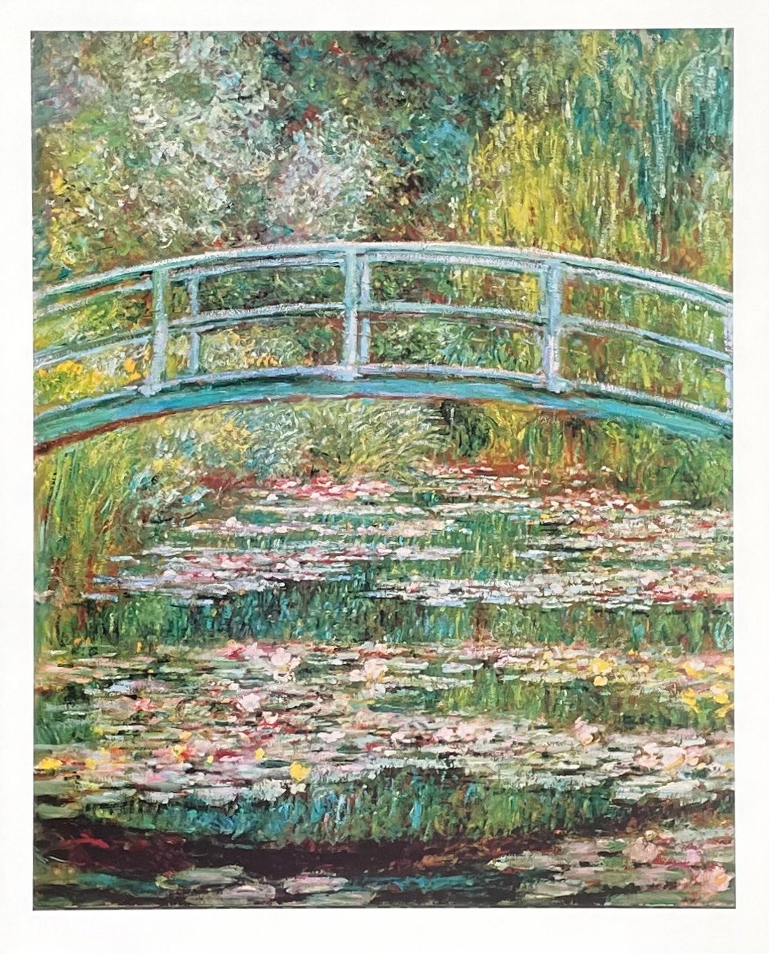 Claude Monet Exhibition Poster - the Japanese Bridge - Giverny ...