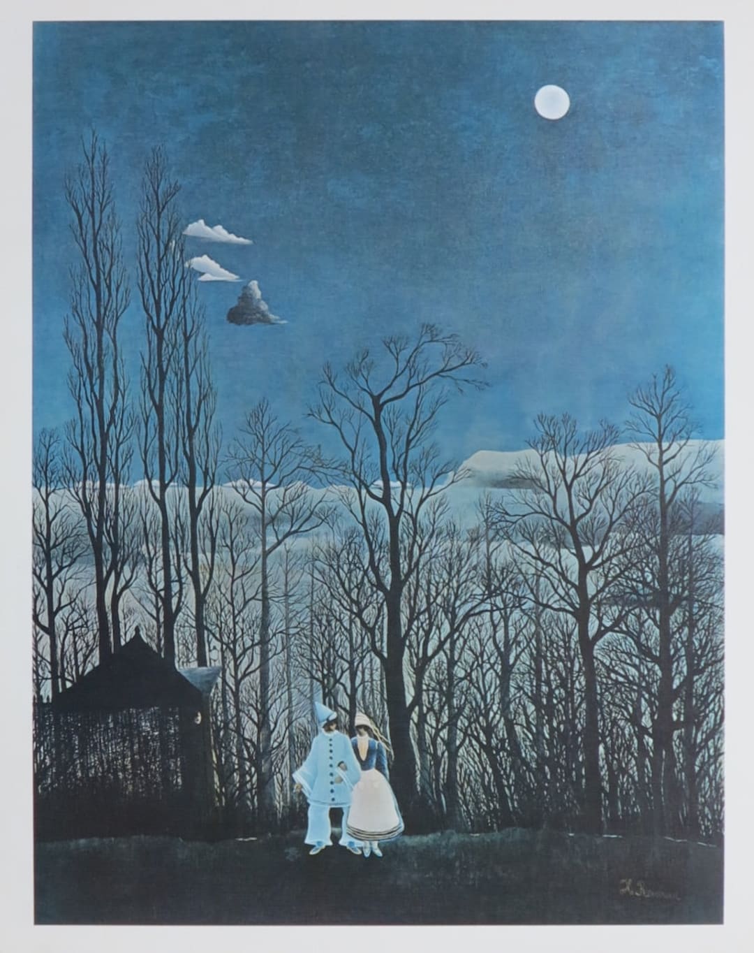 Henri Rousseau Exhibition Poster - Carnival Night - Post Impressionist ...