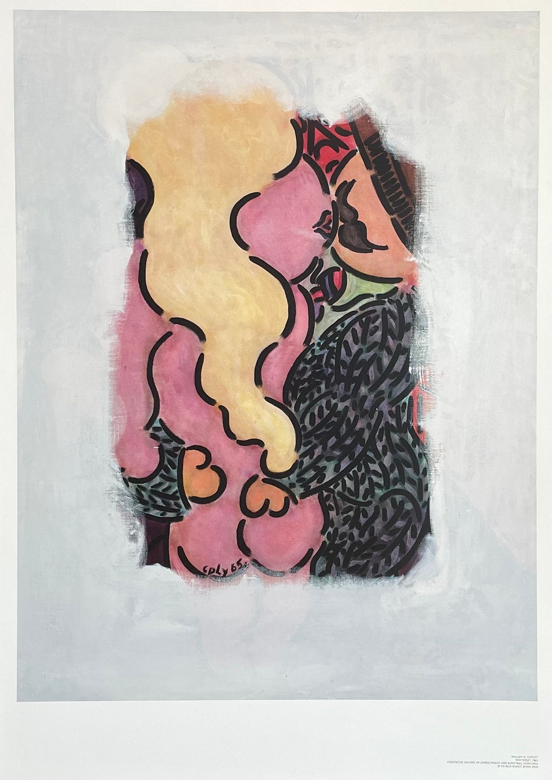 William Copley Exhibition Poster Winterset American Artist Pop Art Art ...